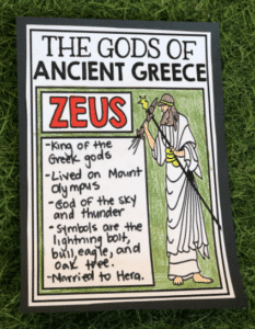 Greek Mythology Activities - Creative Classroom Core