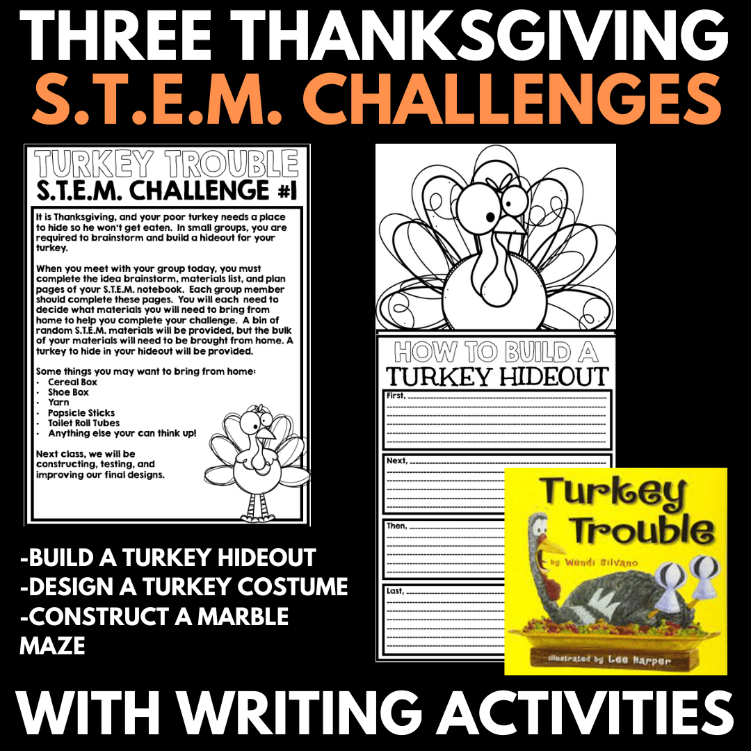 Thanksgiving Activities for Elementary - Creative Classroom Core