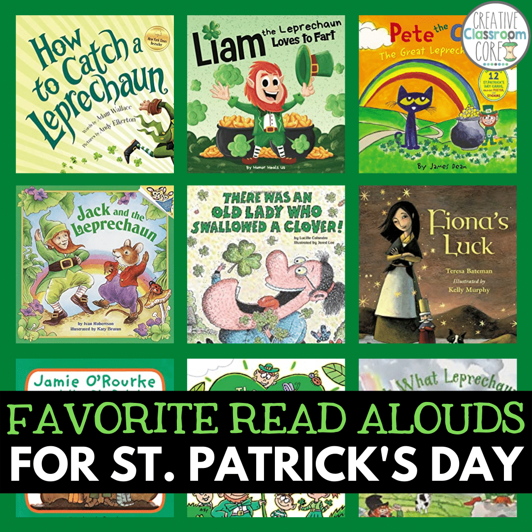 10 St. Patrick's Day Read Aloud Favorites - Creative Classroom Core