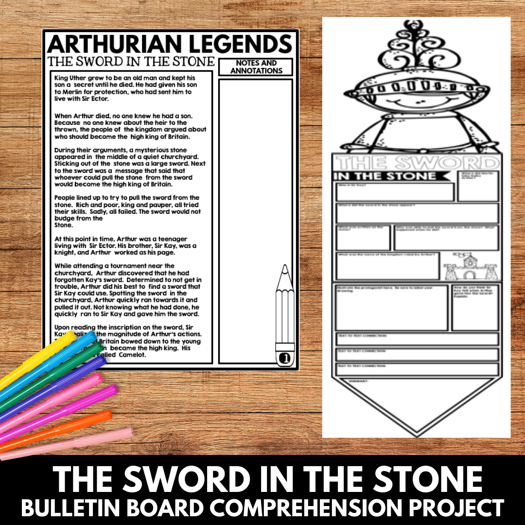 Arthurian legends Activities - Creative Classroom Core