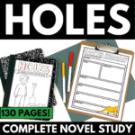 Holes Novel Study Activities for Upper Elementary - Creative Classroom Core