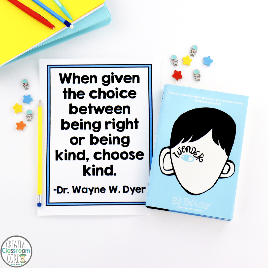 Creative Wonder Novel Study Ideas - Creative Classroom Core