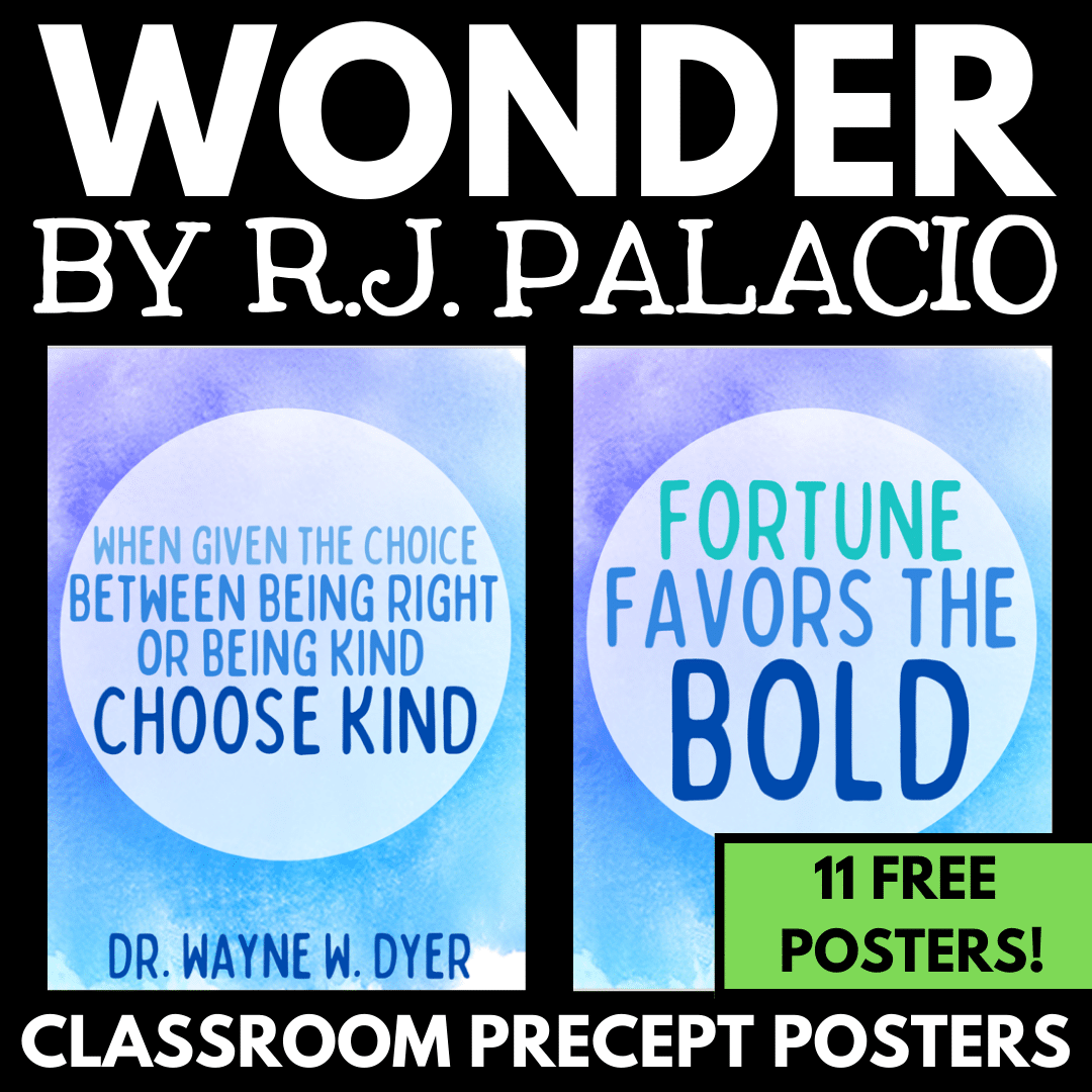 Creative Wonder Novel Study Ideas - Creative Classroom Core