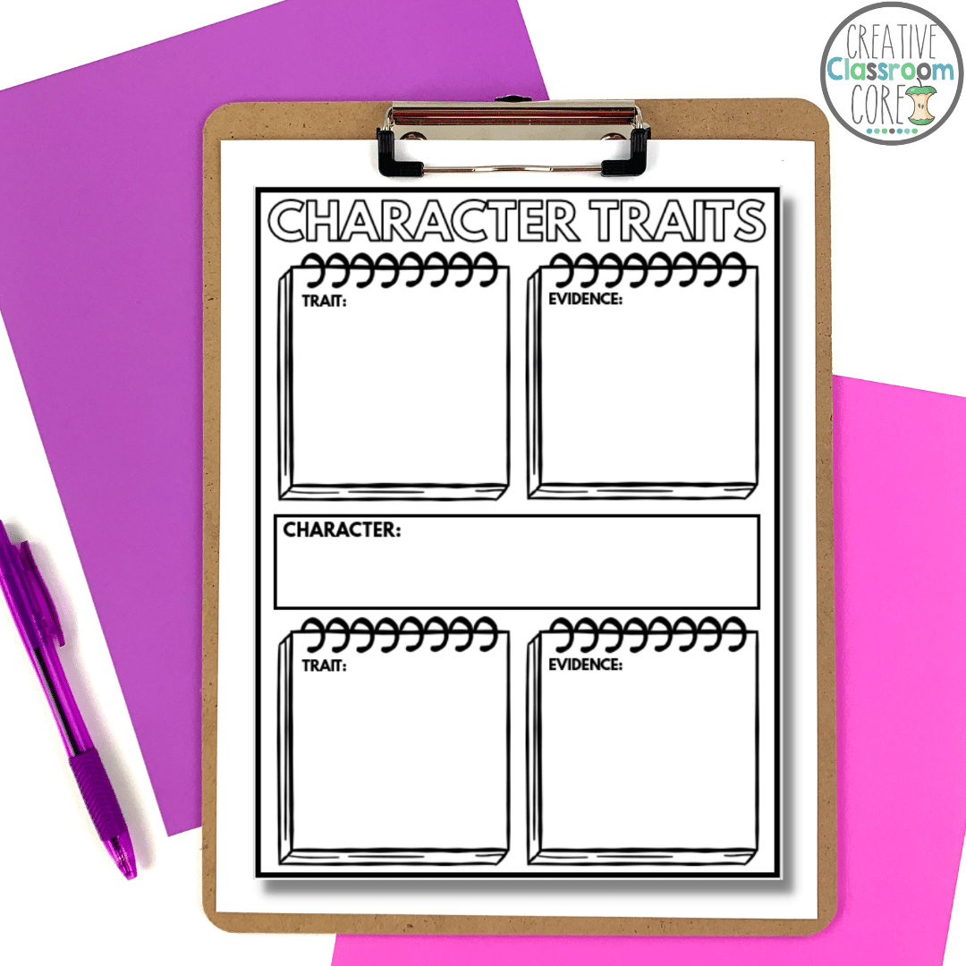 GRAPHIC ORGANIZERS FOR ANY NOVEL STUDY - Creative Classroom Core
