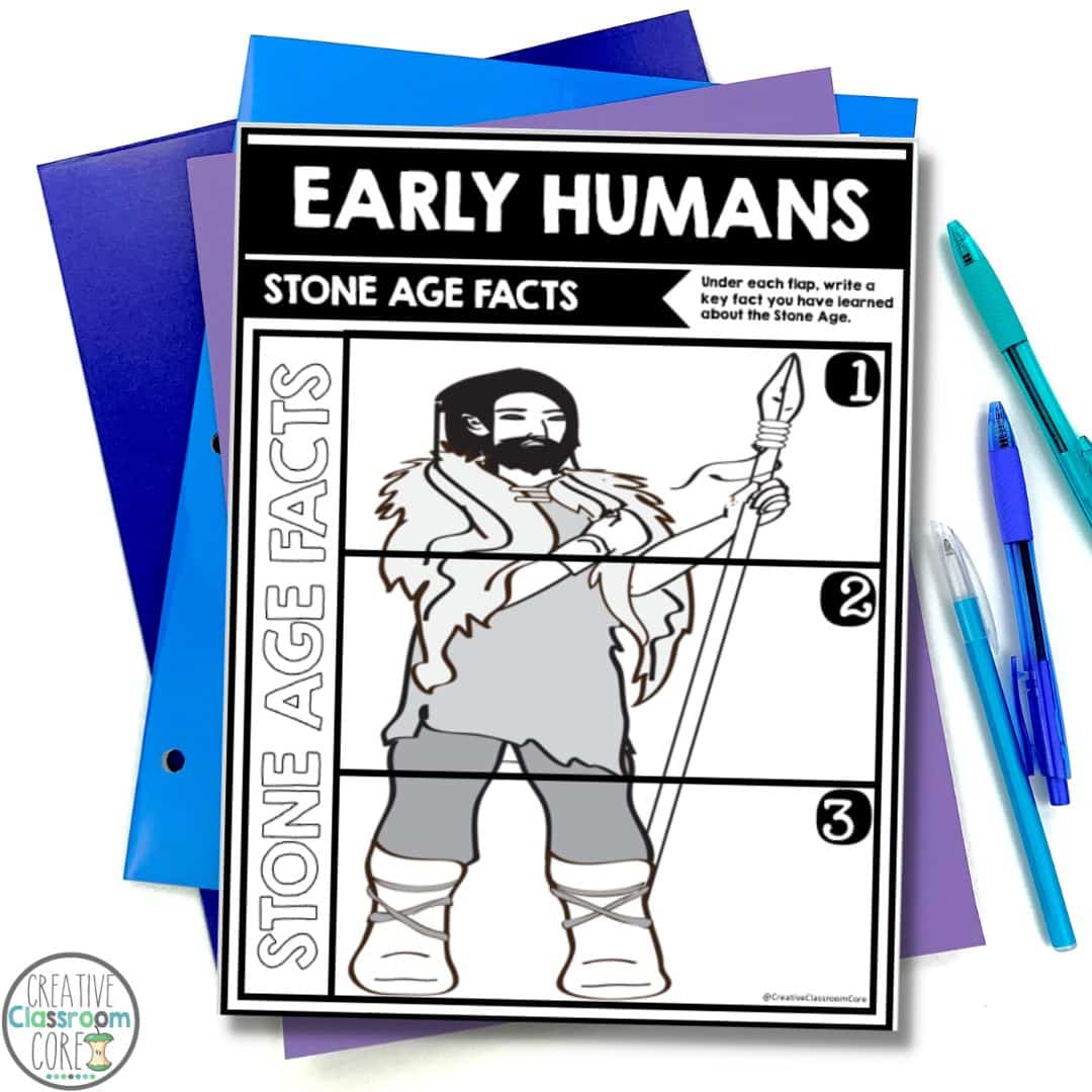 Prehistory Unit for Middle School - 5 engaging Activities - Creative ...