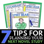 Planning a novel study - A Step By Step Guide - Creative Classroom Core