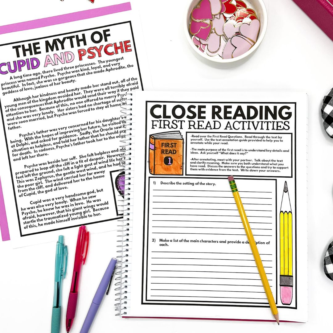 The Myth of Cupid and Psyche - Creative Classroom Core