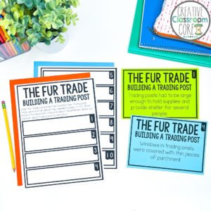 Canadian Fur Trade Teaching Ideas - Creative Classroom Core