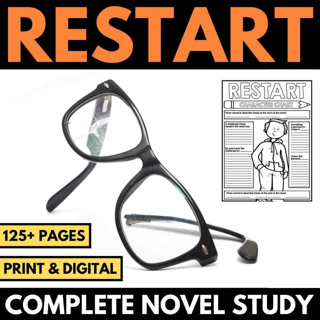 Restart Novel Study Ideas - Creative Classroom Core