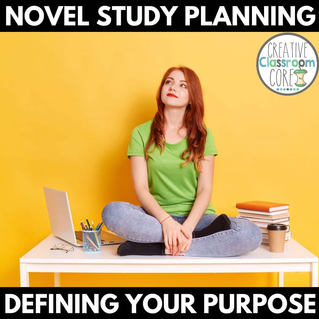 Planning a novel study - A Step By Step Guide - Creative Classroom Core