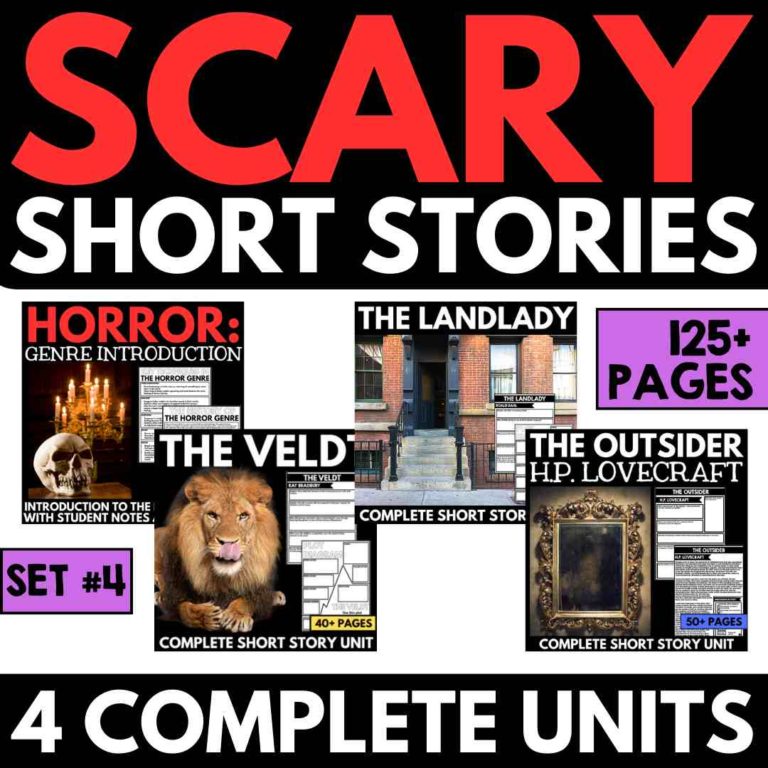 Halloween Short Stories: Part Two - Creative Classroom Core