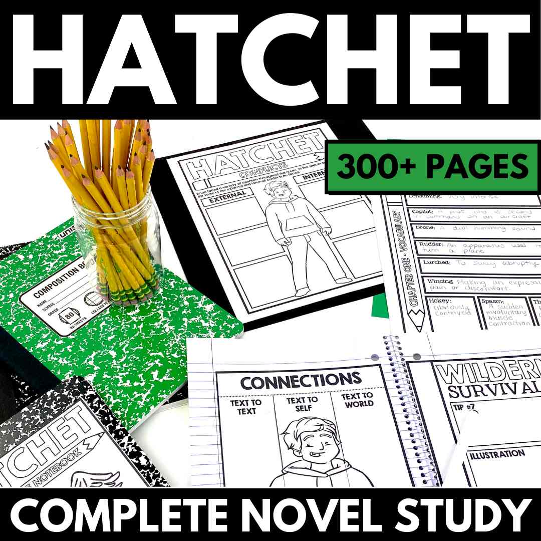 Hatchet Novel Study Activities - Creative Classroom Core