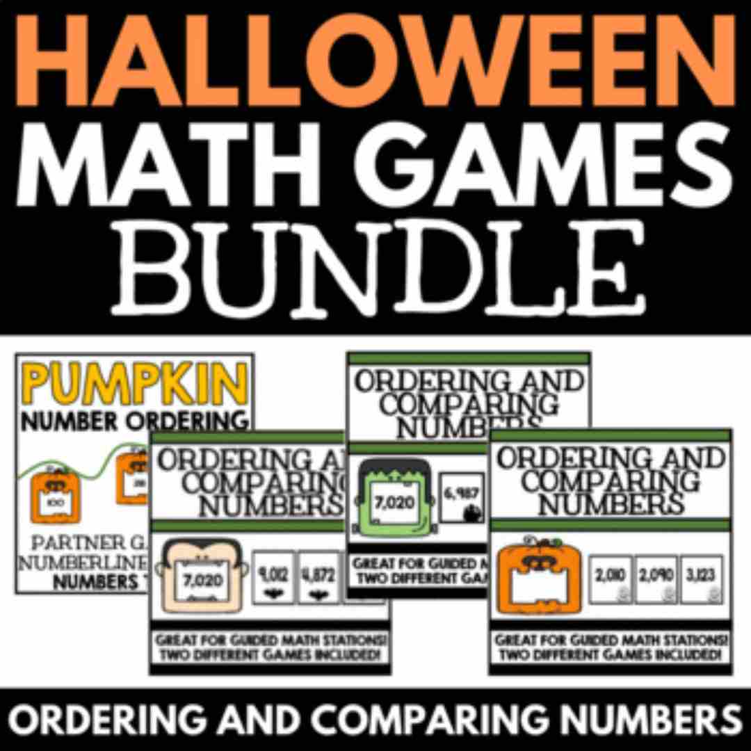 Halloween Math Worksheets - Creative Classroom Core