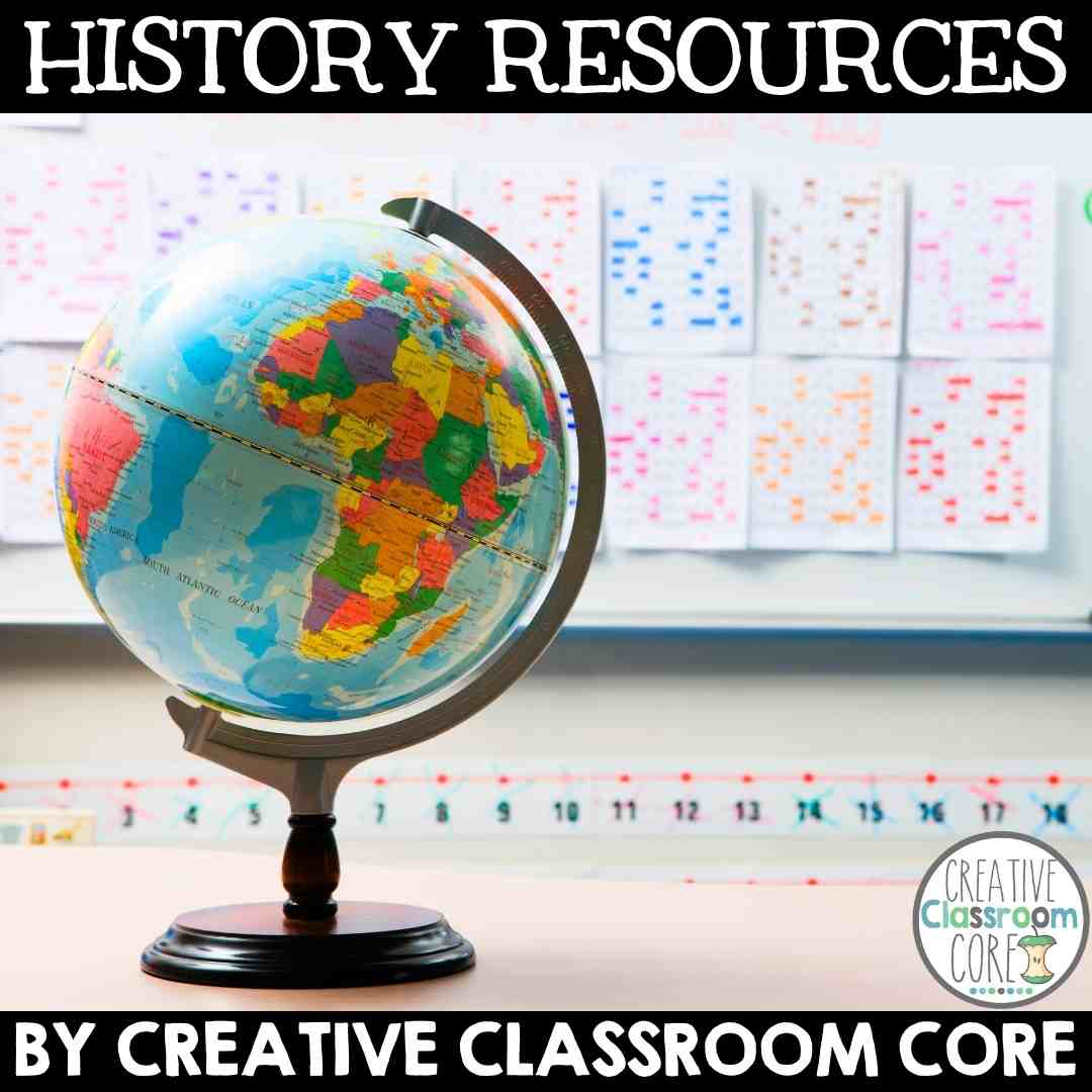 History Stations to engage your learners - Creative Classroom Core