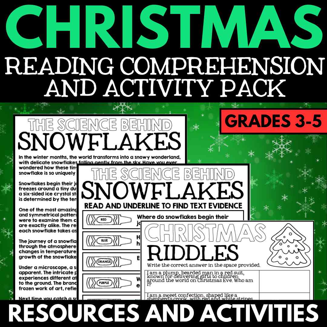 Christmas Reading Passages - Creative Classroom Core