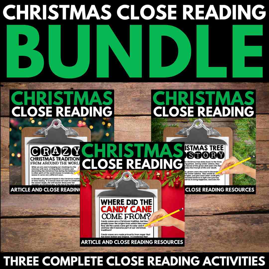 Christmas Reading Passages - Creative Classroom Core