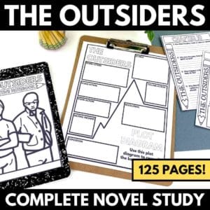 3 Favorite Activities for an Outsiders Novel Study - Creative Classroom ...