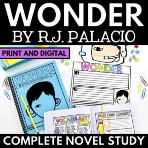 Creative Wonder Novel Study Ideas - Creative Classroom Core