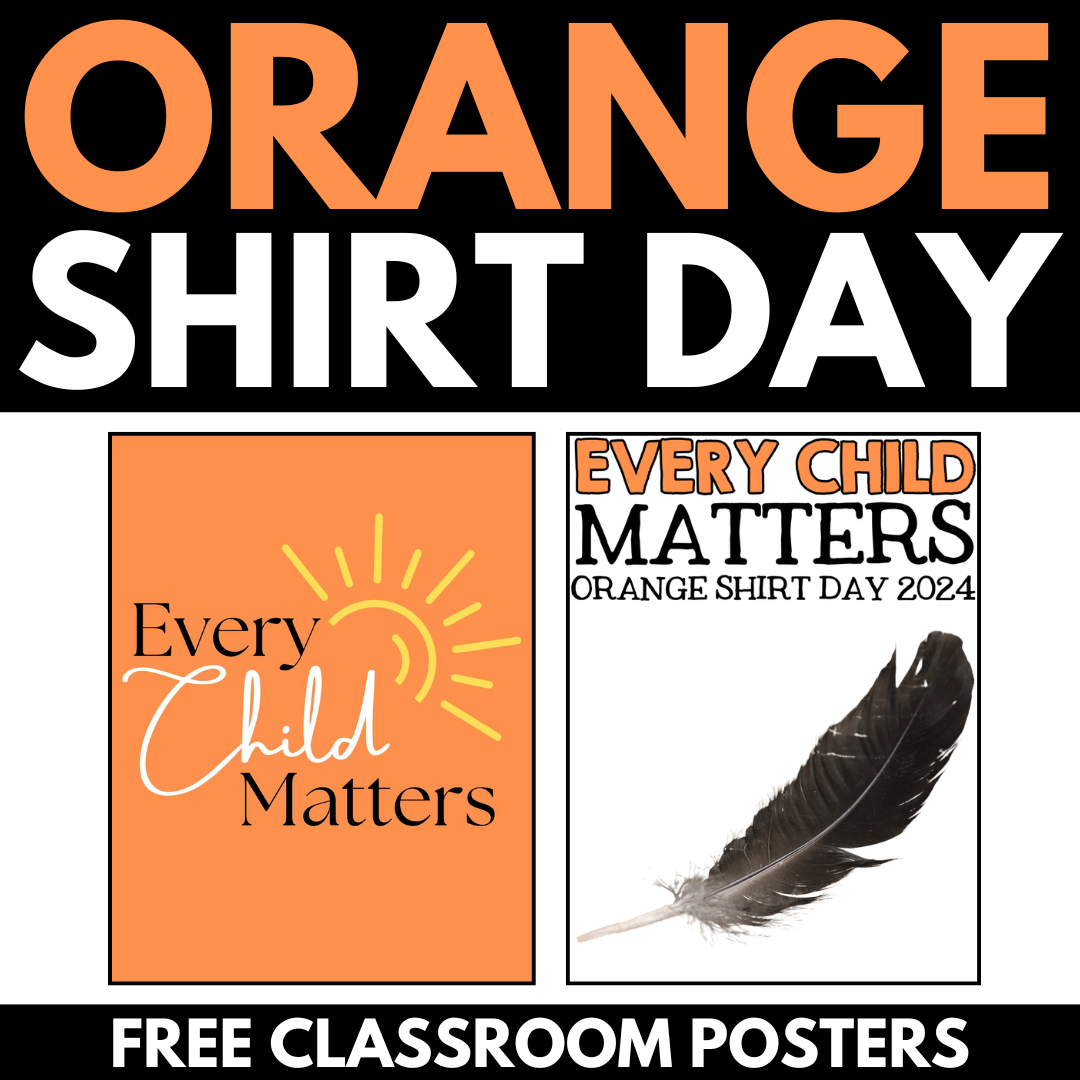 Orange Shirt Day Posters - Creative Classroom Core
