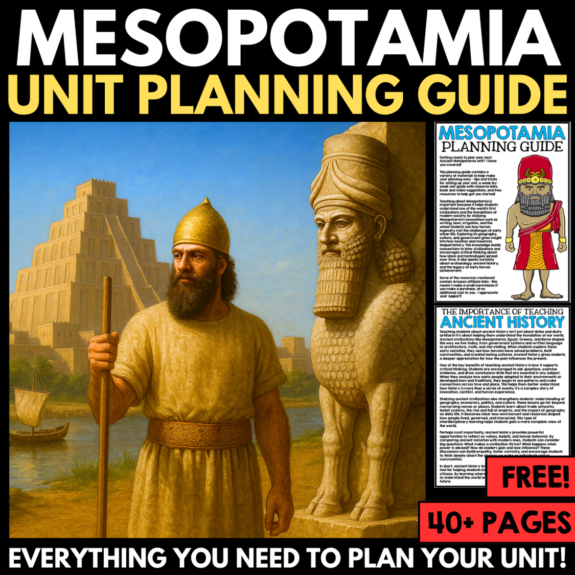 Mesopotamia Lesson Plans
